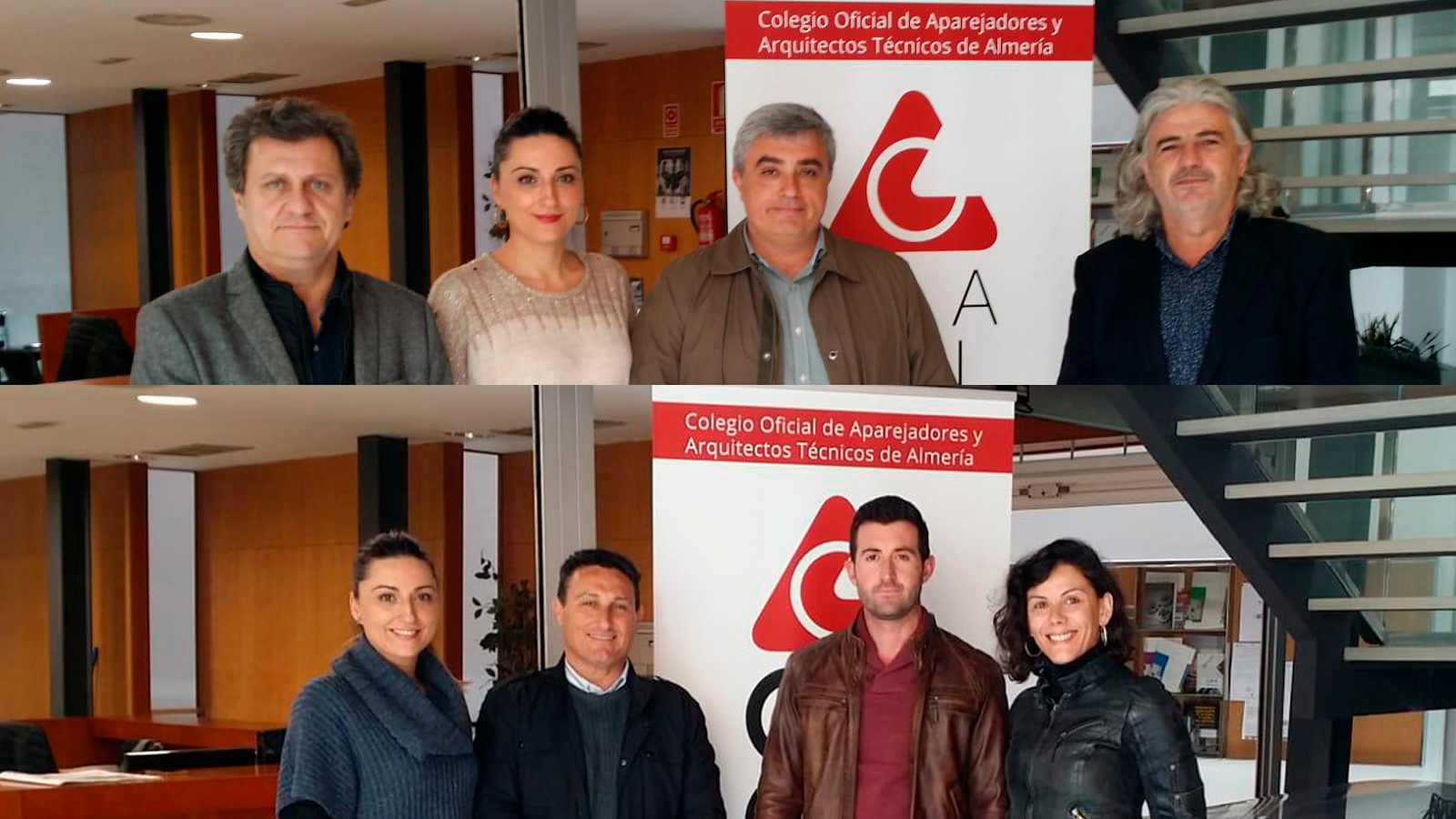 COAAT-AL - Abril se inicia con dos nuevos colegiados en el COAAT de Almería